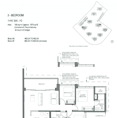 Parc Clematis 4 bedroom floor plan | NewLaunchOnline.com.sg